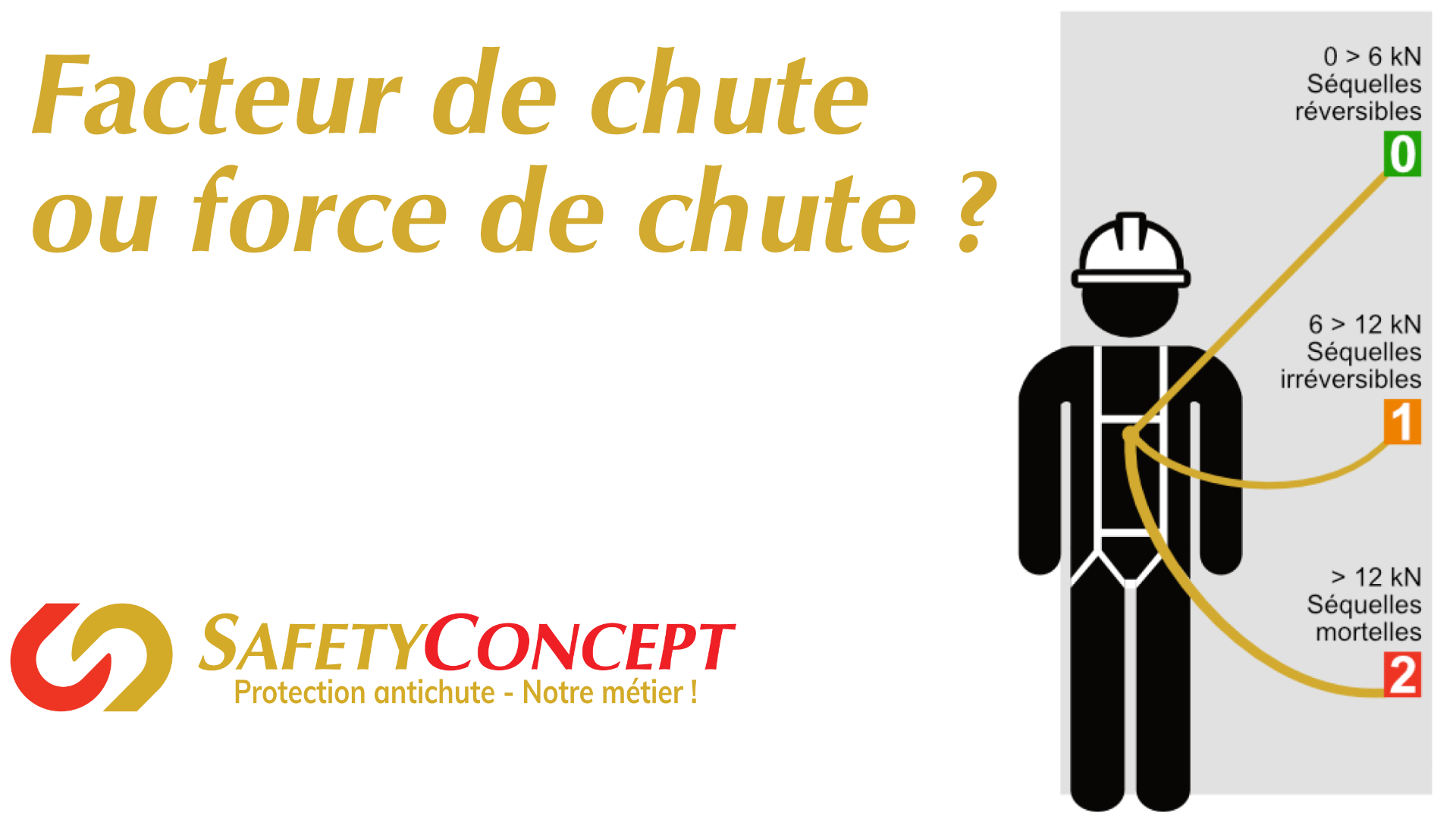 Facteur ou force de chute